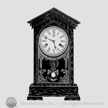 Mark with Gilbert Clock Pattern: Alamo. | #920883