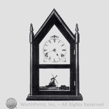 Mark with Gilbert Clock Pattern: Kirk; No. 4007. | #920910