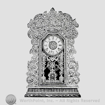 Mark with Gilbert Clock Pattern: Porto Rico. | #921010