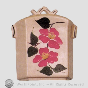 Mark with McCoy pottery pattern: #4; Hexagon jar. | #927196