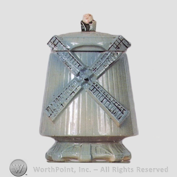 Mark with McCoy pottery pattern: Windmill #7; | #927212