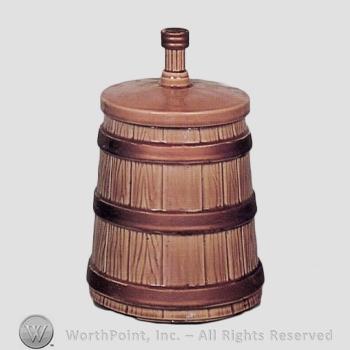 Mark with McCoy pottery pattern: Old Chum; jar. | #927225