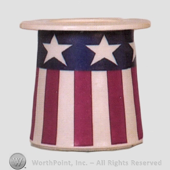 Mark with McCoy pottery pattern: Uncle Sam's Hat; | #927311