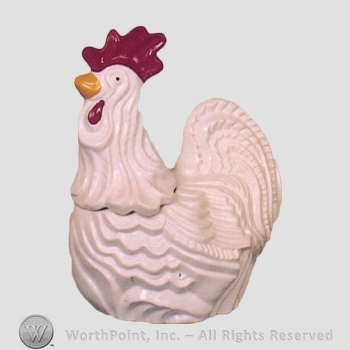 Mark with McCoy pottery pattern: Rooster; jar. | #927315
