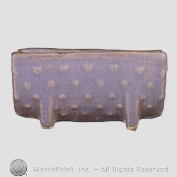 Mark with McCoy pottery pattern: Hobnail fernery; | #927411