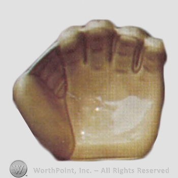 Mark with McCoy pottery pattern: Baseball glove; | #927480