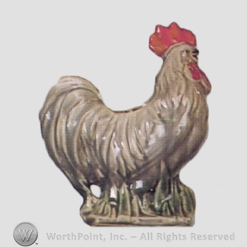 Mark with McCoy pottery pattern: Rooster #7; | #927504