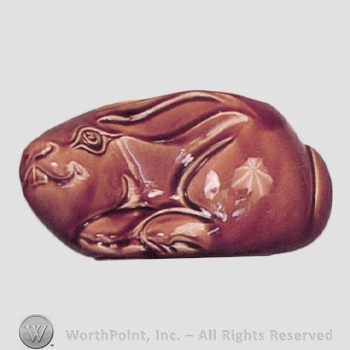 Mark with McCoy pottery pattern: Bunny; planter. | #927523