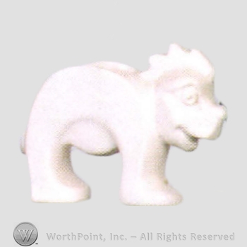 Mark with McCoy pottery pattern: Stretch lion; | #927536