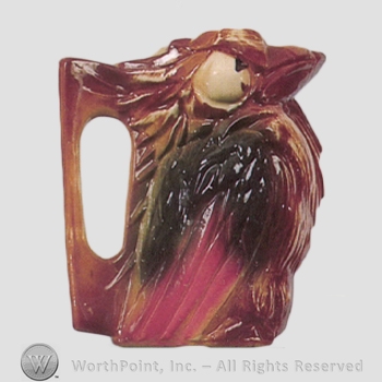 Mark with McCoy pottery pattern: Parrot #7; vase. | #927573