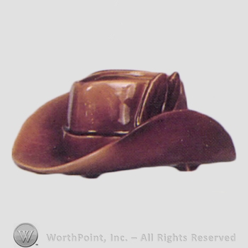 Mark with McCoy pottery pattern: Hat #7; planter. | #927668