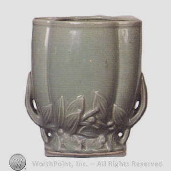 Mark with McCoy pottery pattern: #8; vase. | #927854