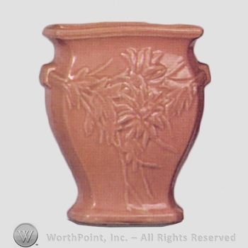 Mark with McCoy pottery pattern: #8; vase. | #927856