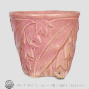 Mark with McCoy pottery pattern: #8; jardiniere. | #927903