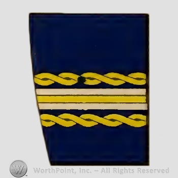 Mark with A cuff, two curly stripes and three | #928491