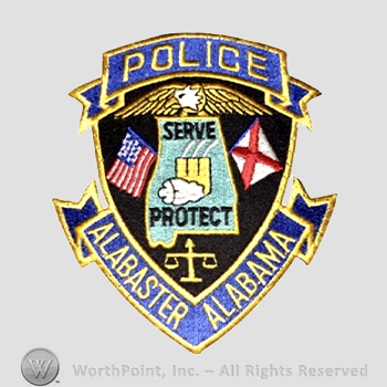 Mark with The text "POLICE ALABASTER ALABAMA | #934619