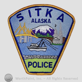 Mark with The text "SITKA ALASKA POLICE", a | #934644