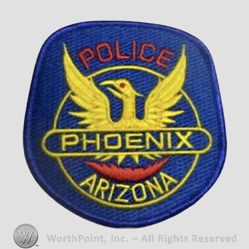 Mark with The text "POLICE PHOENIX ARIZONA", an | #934652