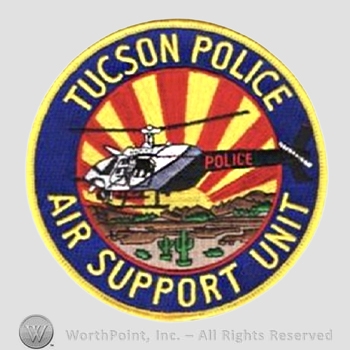 Mark with The text "TUCSON POLICE AIR SUPPORT | #934665
