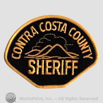 Mark with The text "CONTRA COSTA COUNTY SHERIFF", | #934733