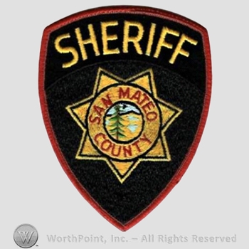 Mark with The text "SHERIFF SAN MATEO COUNTY", a | #934748