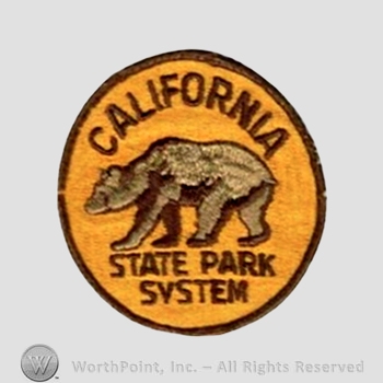 Mark with The text "CALIFORNIA STATE PARK SYSTEM" | #934758