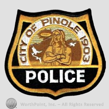 Mark with The text "CITY OF PINOLE 1903, POLICE", | #934785