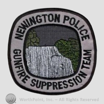 Mark with The text "NEWINGTON POLICE GUNFIRE | #934839