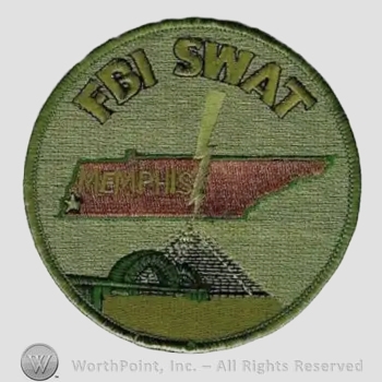 Mark with The text "FBI SWAT, MEMPHIS", a | #934874