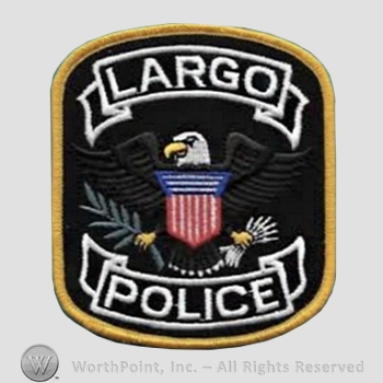 Mark with The text "LARGO POLICE", an eagle and | #934921