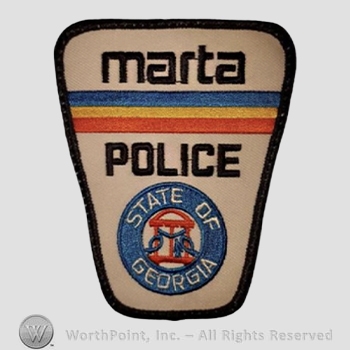 Mark with The text "Marta POLICE, STATE OF | #934976