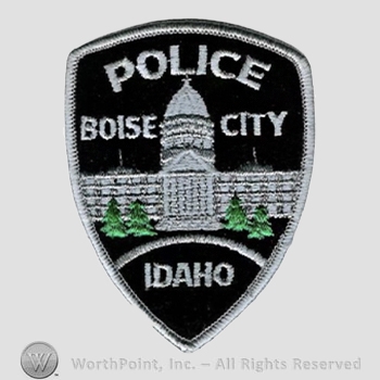 Mark with The text "POLICE BOISE CITY IDAHO", a | #934994