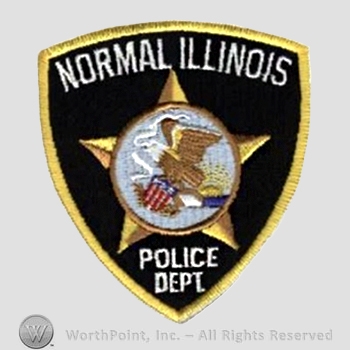 Mark with The text "NORMAL ILLINOIS POLICE | #935004