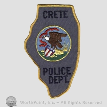 Mark with The text "CRETE POLICE DEPT.", an | #935005