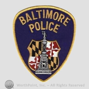 Mark with The text "POLICE BALTIMORE EXPLORERS", | #935077