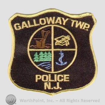 Mark with The text "GALLOWAY TWE POLICE N.J.", | #935171