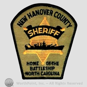 Mark with The text "NEW HANOVER COUNTY SHERIFF | #935294