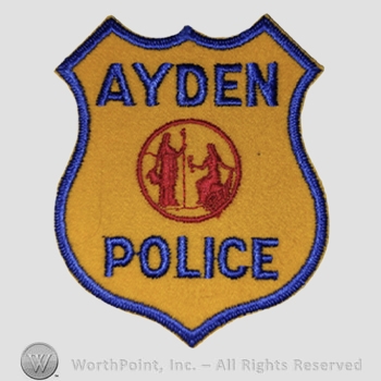 Mark with The text "AYDEN POLICE", two | #935301