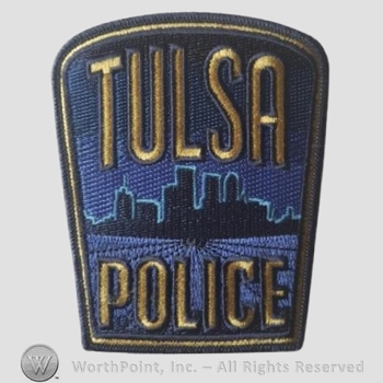 Mark with The text "TULSA POLICE" and a | #935343