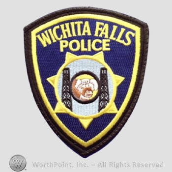 Mark with The text "WICHITA FALLS POLICE", two | #935460