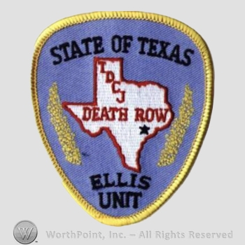 Mark with The text "STATE OF TEXAS ELLIS UNIT, | #935477