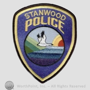 Mark with The text "STANWOOD POLICE", a bird, a | #935542