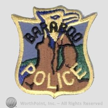 Mark with The text "BARABOO POLICE". | #935563