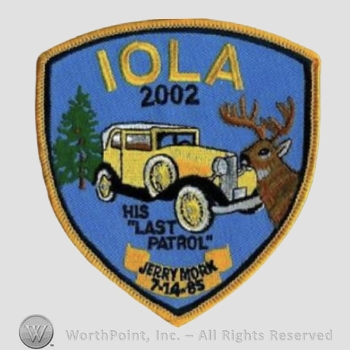 Mark with The text "IOLA 202 HIS LAST PATROL | #935574