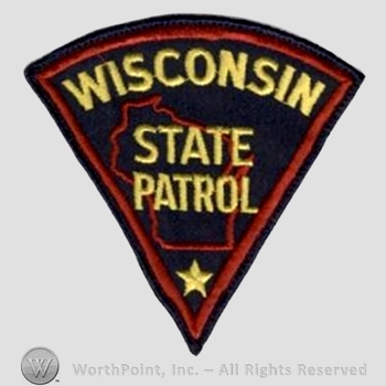 Mark with The text "WISCONSIN STATE PATROL", a | #935578