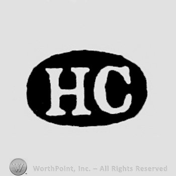 Mark with The letters "HC" and an oval shape. | #93635