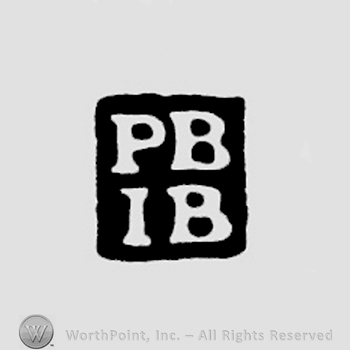 Mark with The letters "PB" and "IB". | #93663