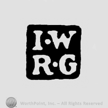 Mark with The letters "J.W R.G". | #93738