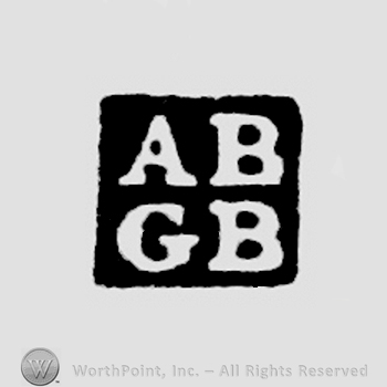 Mark with The letters "AB GB" and a square. | #93753