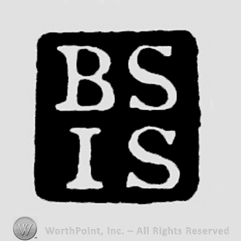 Mark with The letters "BS IS" and a square. | #93801